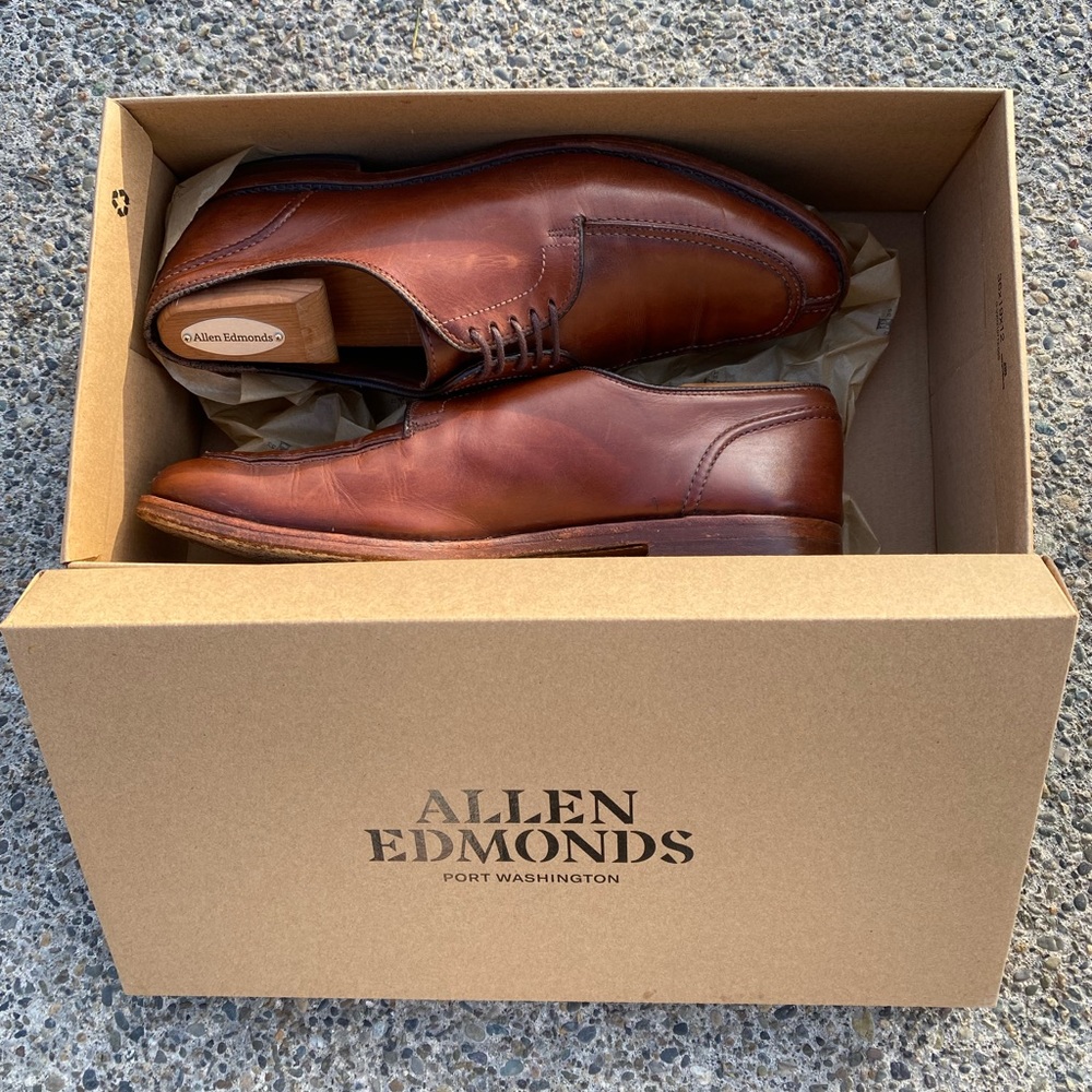 Allen Edmonds Recrafted Men’s Lasalle Oxford Shoe Siz… - Gem